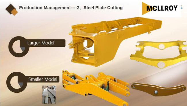 Mechanische Hefboom Mini Wheel Loader 2.0meter Compact Hydraulisch Proeffor option 6