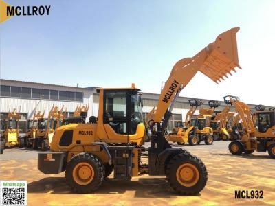 China ZL932 hidráulico Front End Wheel Loader Supercharged 58kw 2400rpm en venta