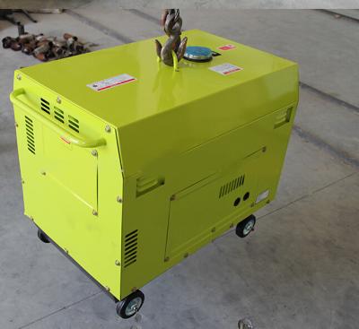 Cina Temperatura di funzionamento bassa portatile diesel montata superiore del generatore 5KW del serbatoio di combustibile in vendita