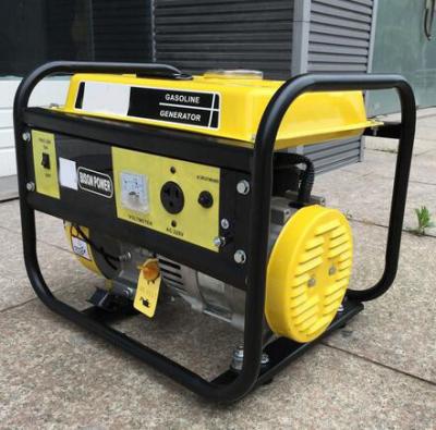 China 1kW het kleine OHV-van de het Koperdraad 1kva van de Motorbenzine Aangedreven Generator Sterke Kader 3800RPM Te koop
