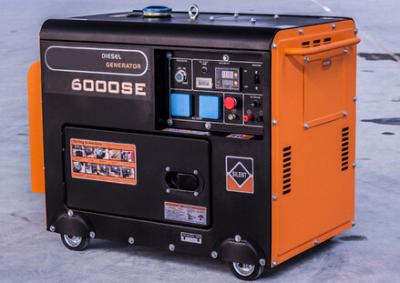 Cina 4 generatori di corrente diesel elettrici di inizio 5kw del colpo con AVR, aria di sistema bassa dell'allarme dell'olio si sono raffreddati in vendita