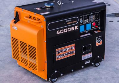 Cina 4 generatori di corrente diesel elettrici di inizio 5kw del colpo con AVR, aria di sistema bassa dell'allarme dell'olio si sono raffreddati in vendita