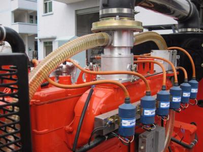 Cina 4 generatori del gas naturale del colpo 30kw con Leroy Somer Alternator in vendita