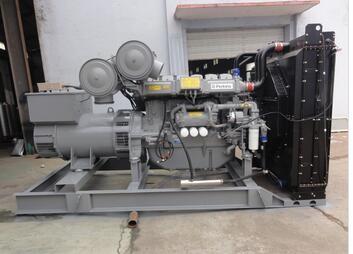 Cina 4 gruppo elettrogeno diesel silenzioso del colpo 360kva con il motore britannico, CA trifase in vendita