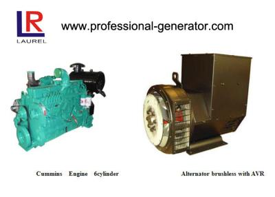 Cina 5.9L generatore di spostamento 100kva Cummins sopra l'inizio elettrico di protezione corrente in vendita