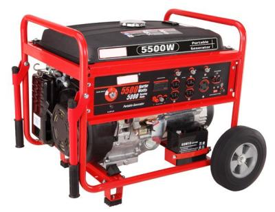 Cina Il piccolo OEM portatile dei generatori 5kw della benzina di Electric Power ha accettato in vendita