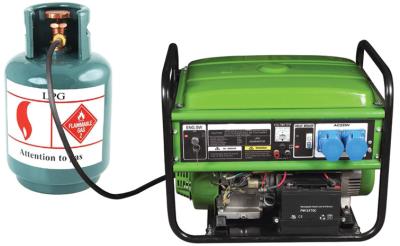 Cina il generatore GPL dell'elettricità del gas naturale di 6,0 chilowatt ha transistorizzato l'accensione del magnete in vendita