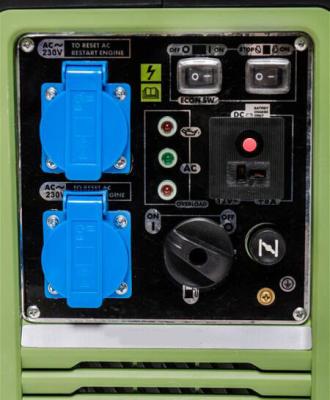 中国 ガソリン2kw低雑音AC単一フェーズの携帯用デジタル インバーター発電機の無声モデル 販売のため