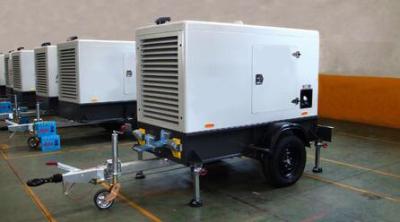 Cina Generatore diesel mobile di rendimento elevato 500kw con Controlller di alto mare insonorizzato in vendita
