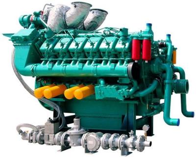 Cina generatore diesel 60Hz di elettricità del gas naturale di 720kw 900kVA con il gas diesel di 30% 70% in vendita