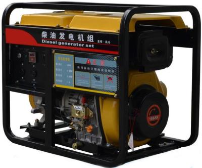 Cina Piccolo generatore portatile diesel diretto raffreddato ad aria dell'iniezione 5kw con AVR in vendita