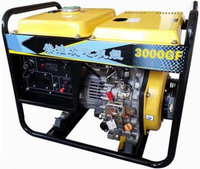 Cina L'aria ha raffreddato la ritrazione diesel silenziosa di monofase del generatore 2kVA o l'inizio elettrico in vendita
