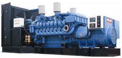 中国 ドイツの技術1.6MWはデジタルLCDパネルが付いているディーゼル発電機セットをコンテナに詰めた 販売のため