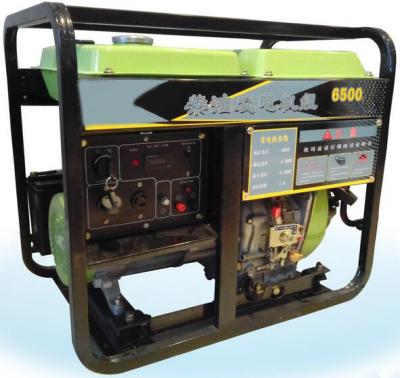 China 5kVA de lucht koelde Generator/Dieselgenerator met Terugslag of Elektrisch Begin Te koop