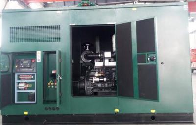 Cina CA 3 generatore diesel insonorizzato ad azionamento idraulico di fase 75kw con il motore raffreddato ad acqua elettrico in vendita