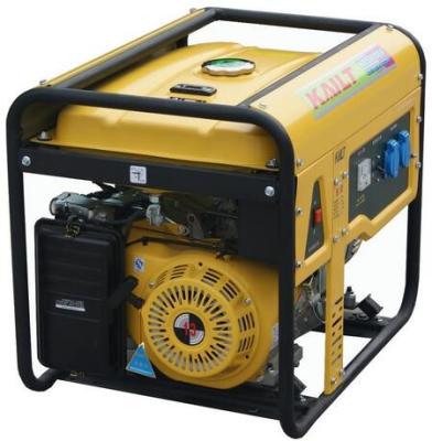 China Gerador portátil monofásico da gasolina da fase 5kw 13HP da C.A. com CE de refrigeração ar à venda