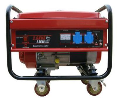 China Huisgebruik 2,8 kW-de Generators van de Hoog rendementbenzine met Enige Fase, Schop en Elektrisch Begin Te koop