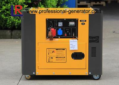 中国 4.5kw携帯用ディーゼル発電機/電気発電機7.8Hの連続運転の時間 販売のため