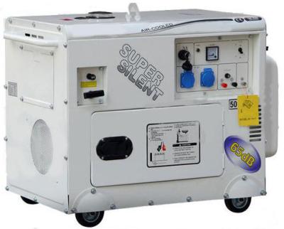 Cina Monofase raffreddata aria di rame industriale del gruppo elettrogeno della benzina di Alterator 5KW in vendita