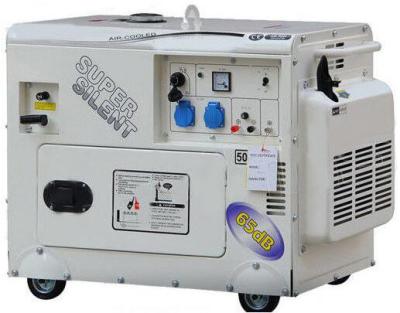 中国 低いNosieガソリン極度の無声発電機5KWの単一フェーズの電気開始の低い燃料消費料量 販売のため