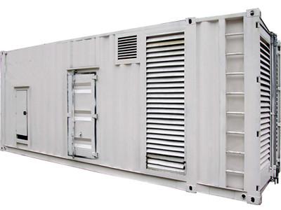 中国 セリウムの電気開始AC 3段階の防音1000kVAディーゼル容器の発電機セット 販売のため