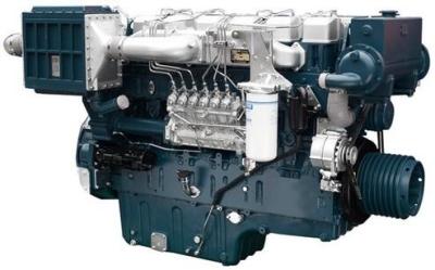 Cina Marine Diesel Engines 112 chilowatt 152 HP per la barca con un raffreddamento binario a quattro tempi in vendita