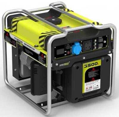 China Gerador portátil de baixo nível de ruído de Digitas do inversor 3.5kw do começo da coice com o único cilindro de refrigeração ar à venda