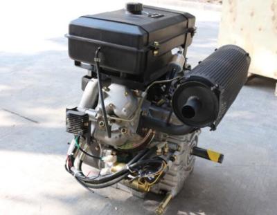 中国 4回の打撃の直接噴射が付いているエア冷却された縦Vの双生児22HP 870Fの産業ディーゼル機関 販売のため