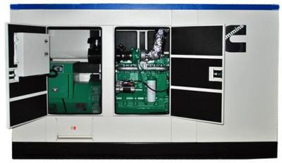 Cina generatore silenzioso 200kw di Cummins del motore diesel 250kVA con eccitare auto- in-linea a quattro tempi in vendita