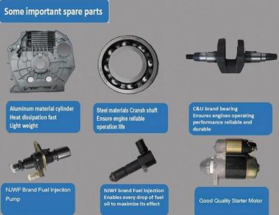 Cina 50 / Gruppo elettrogeno diesel silenzioso di monofase 60HZ con il motore 12HP di 188F 456CC in vendita