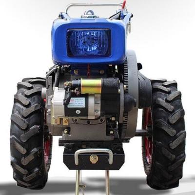 China Maquinaria de exploração agrícola alta 12HP da capacidade Mini Hand Walking Trator, segadeira da guilhotina da ceifeira opcional à venda