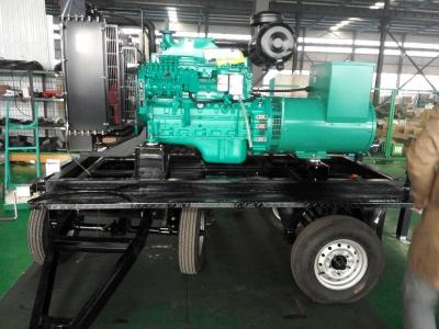 Cina Generatore diesel raffreddato ad acqua Cummins Engine del rimorchio 100kVA con il baldacchino insonorizzato in vendita