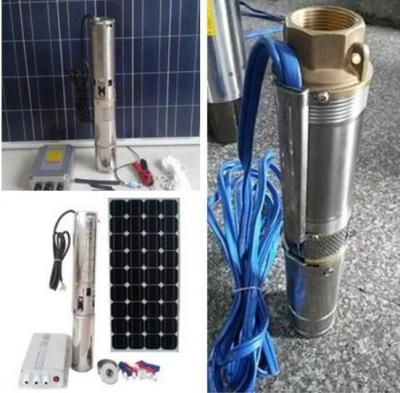 Cina Pompe sommergibili solari della pompa solare 3HP di DC48V in vendita