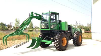 Cina Attrezzatura di azienda agricola di 7 Ton Sugar Can Grab Loader con pressione del circuito idraulico di Cummins Engine in vendita
