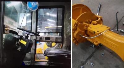 Cina 8 il lavoro vibratorio interamente del rullo compressore di T Hydraoulic CLG610H SR10P con le pecore paga in vendita