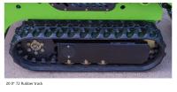 China Hydralic Pump 1740*840*1370MM Small Crawler Loader for sale