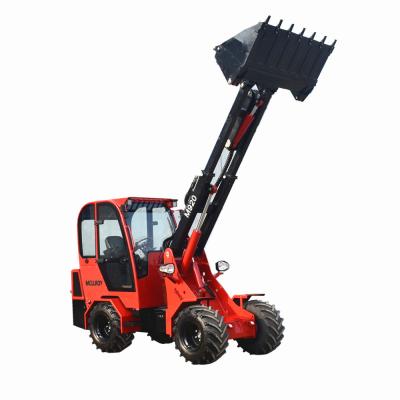 中国 100L/Min 1.0 CBMの前部ベールによっては望遠鏡の車輪の積込み機が取り組む 販売のため