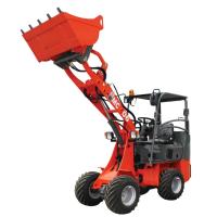 China 4WD Mini Hydrostatic 0.36cbm MCLLROY MC06 Wheel Loader for sale