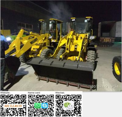 Cina motore di dumping di 2400rpm 3200mm 1800kg Mini Wheel Loader YUNNEI 490 in vendita
