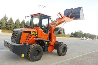 中国 50KN 2.2m3の負荷の荷を下す緩い材料のための小型車輪の積込み機 販売のため