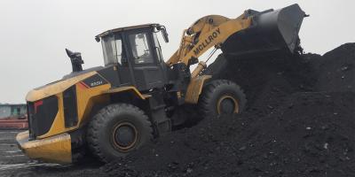 China do carregador resistente da roda de 5T 4.5cbm rodas pneumáticas do rodízio à venda