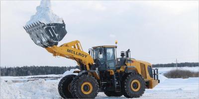 China Motor Cummins QSM12 5.4m ³ 9 Ton Heavy Duty Wheel Loader Te koop