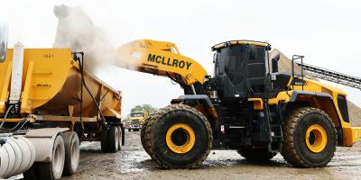 China Motor Cummins QSM12 5.4m ³ 9 Ton Heavy Duty Wheel Loader Te koop