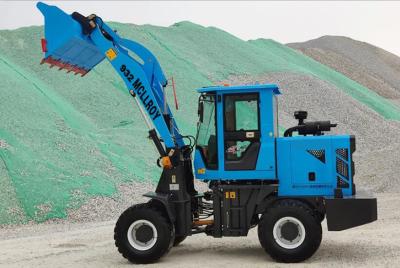 Cina interasse 58kw 1.0M3 Mini Wheel Front End Loader di 2200mm in vendita