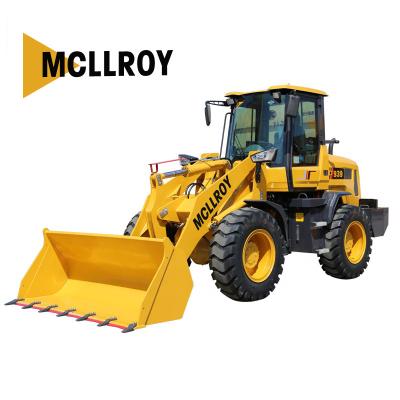Cina Lavoro di MCL939 ZL20 1.0m3 Mini Wheel Loader 2,0 Ton Front End Loader For Construction in vendita