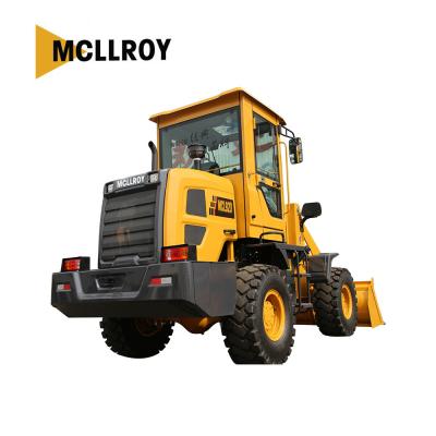 Cina 1500kg Rate Loading Mini Wheel Loader con la macchina del caricatore a cucchiaia di 0.6cm in vendita