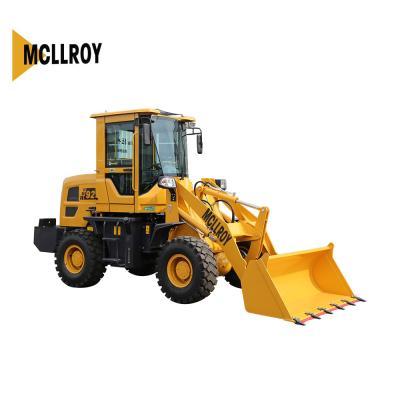 Cina 1500kg Rate Loading Mini Wheel Loader con la macchina del caricatore a cucchiaia di 0.6cm in vendita