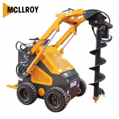 China 23hp Lonci Briggs & Stratton Engine small compact skid steer mini wheel loader 0.15m3 Bucket capacity for sale