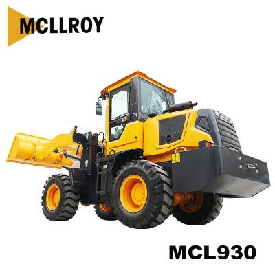 Cina ZL930/MCL930 alto caricatore della ruota di produttività lavorativa 1800kg Rate Loading Front End Articulated in vendita