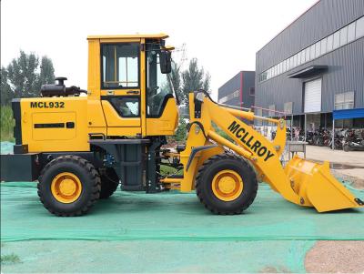 Cina ZL932/MCL932 alto caricatore della ruota di produttività lavorativa 1800kg Rate Loading Front End Articulated in vendita